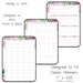 Teacher Planner Printable, Undated Planner, Lesson Planner, Academic ...