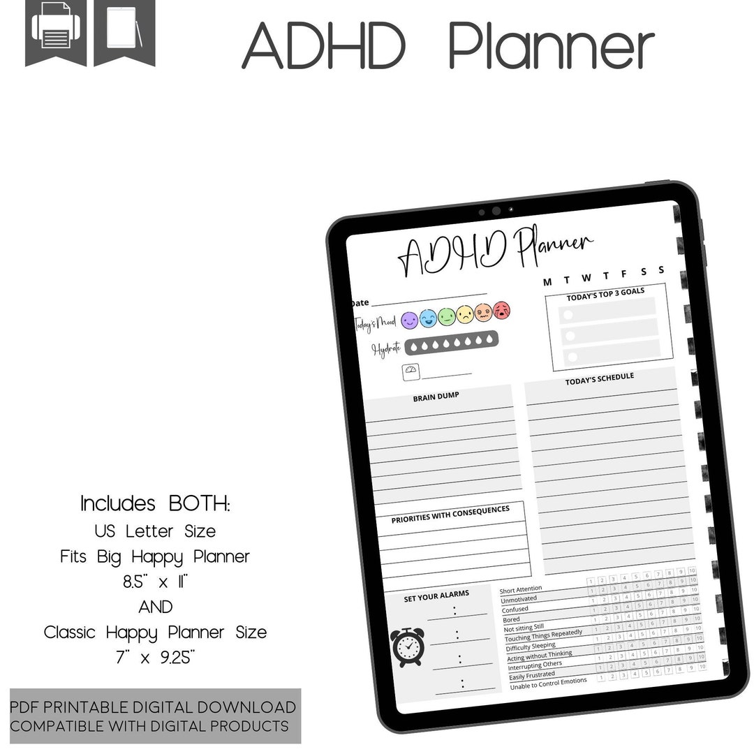 ADHD Symptom Tracker Mental Health ADHD Medication Tracker Etsy adhd-symptom-tracker-mental-health-adhd-medication-tracker-etsy