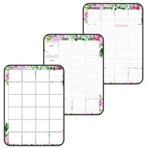 Teacher Planner Printable, Undated Planner, Lesson Planner, Academic ...