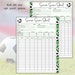 Soccer Score Card, Soccer Scoresheet - Etsy