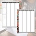 Dashboard Layout, Vertical Planner Dashboard, Printable Planner ...