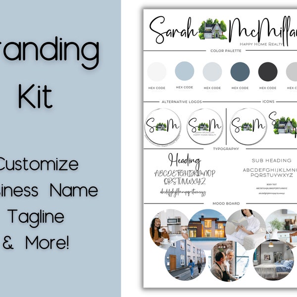 Realtor Branding Package - Etsy