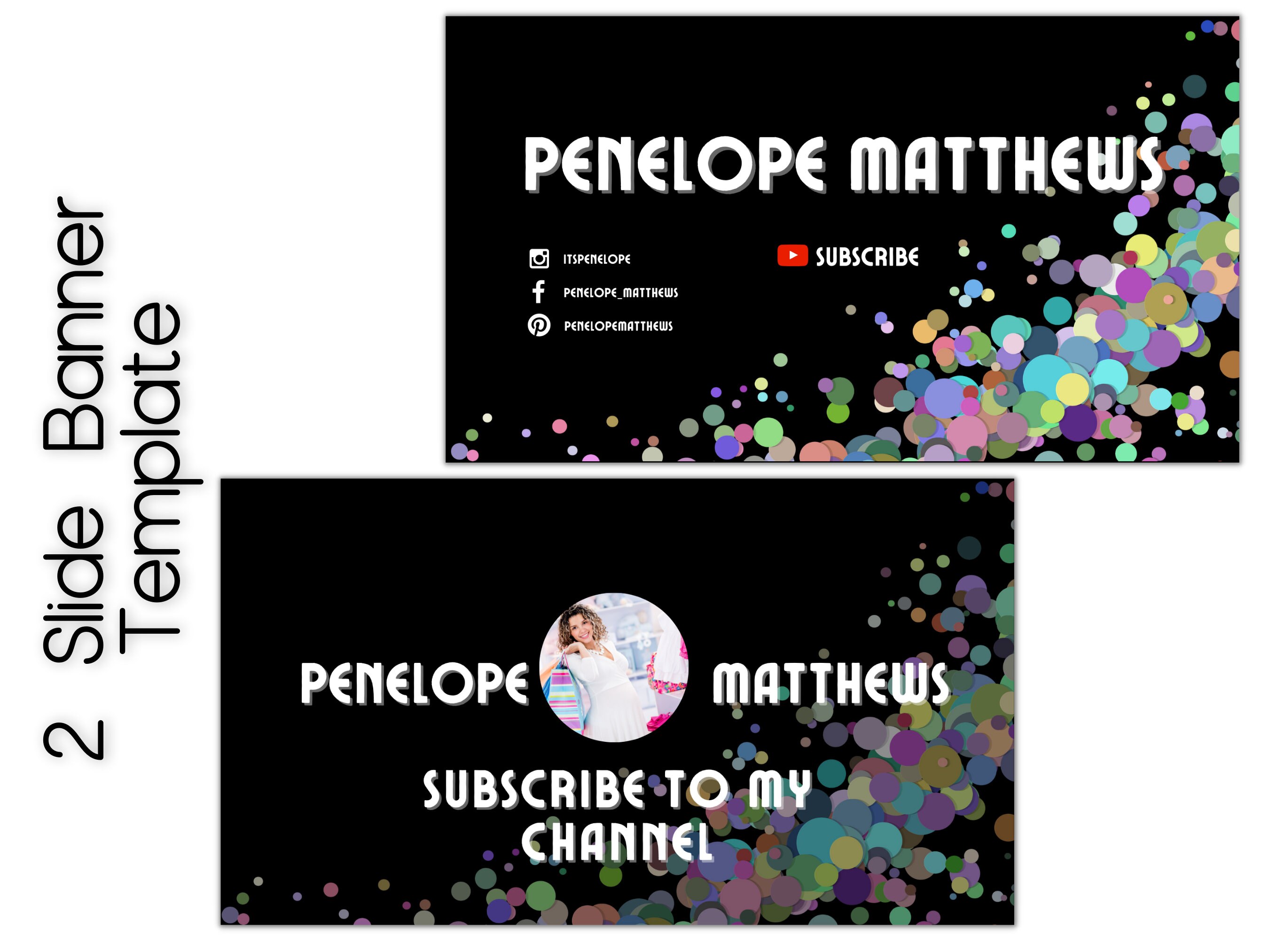 Youtube Channel Kit, Youtube Branding Kit, Youtube Template - Etsy