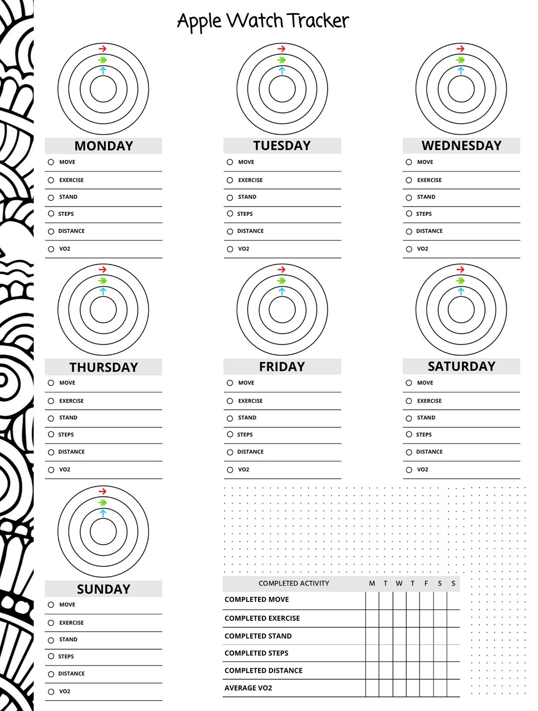 Apple Watch Fitness Tracker, Workout Tracker, Goal Tracker, Habit ...