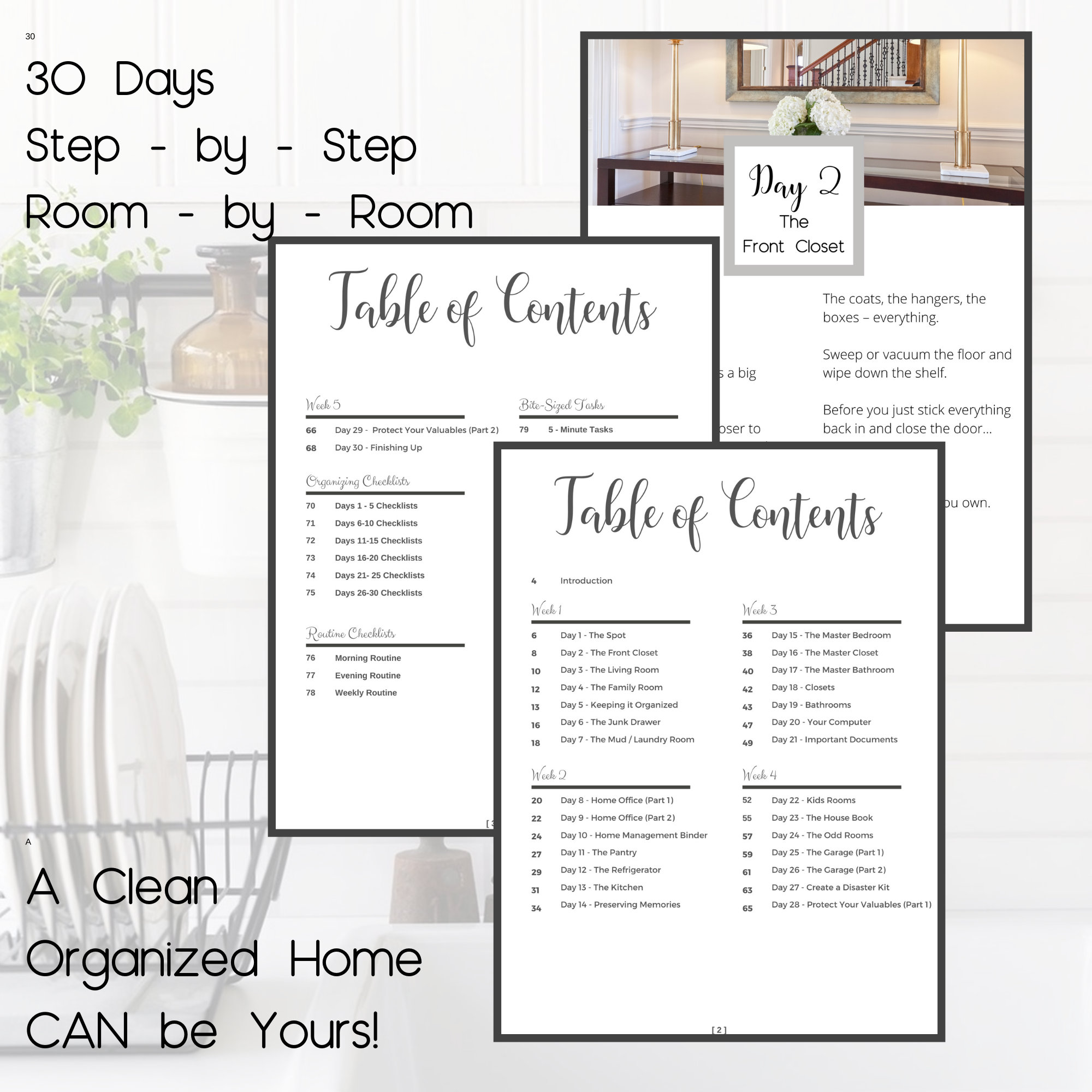 Decluttering Planner, Declutter Your Home, Organization Help, How to ...
