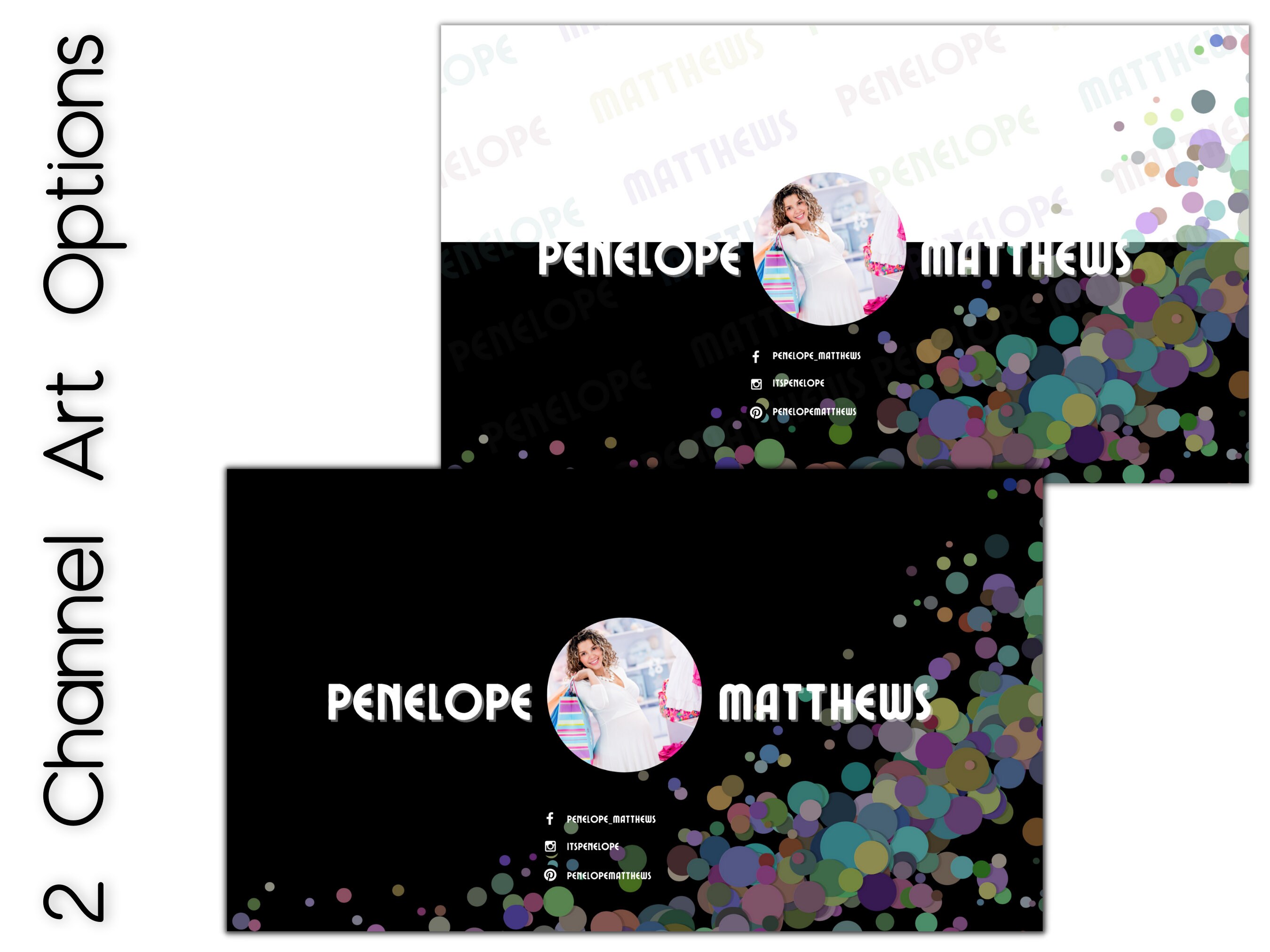 Youtube Channel Kit, Youtube Branding Kit, Youtube Template - Etsy