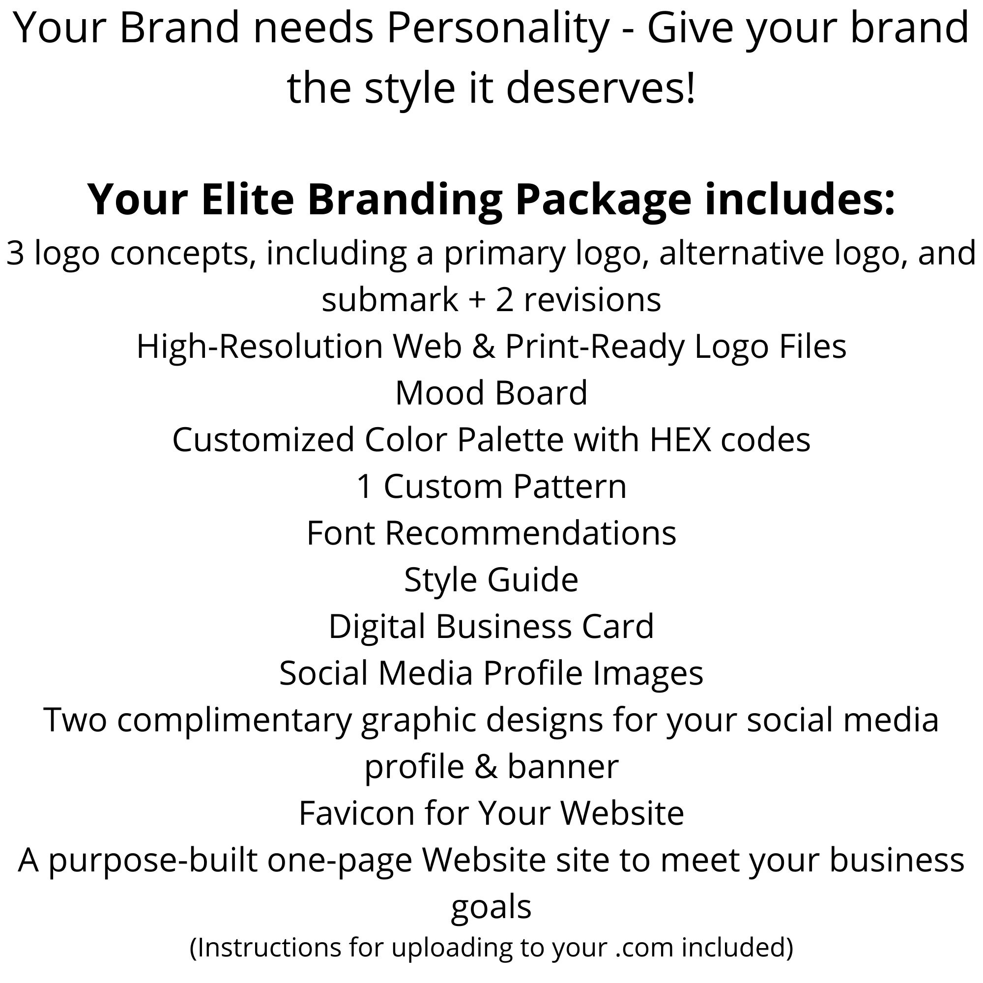 Custom Branding Package, Custom Branding Kit, Custom Rebrand, Custom ...