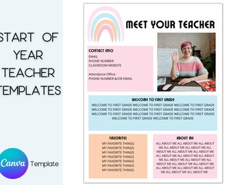 Meet the Teacher Pack - Etsy