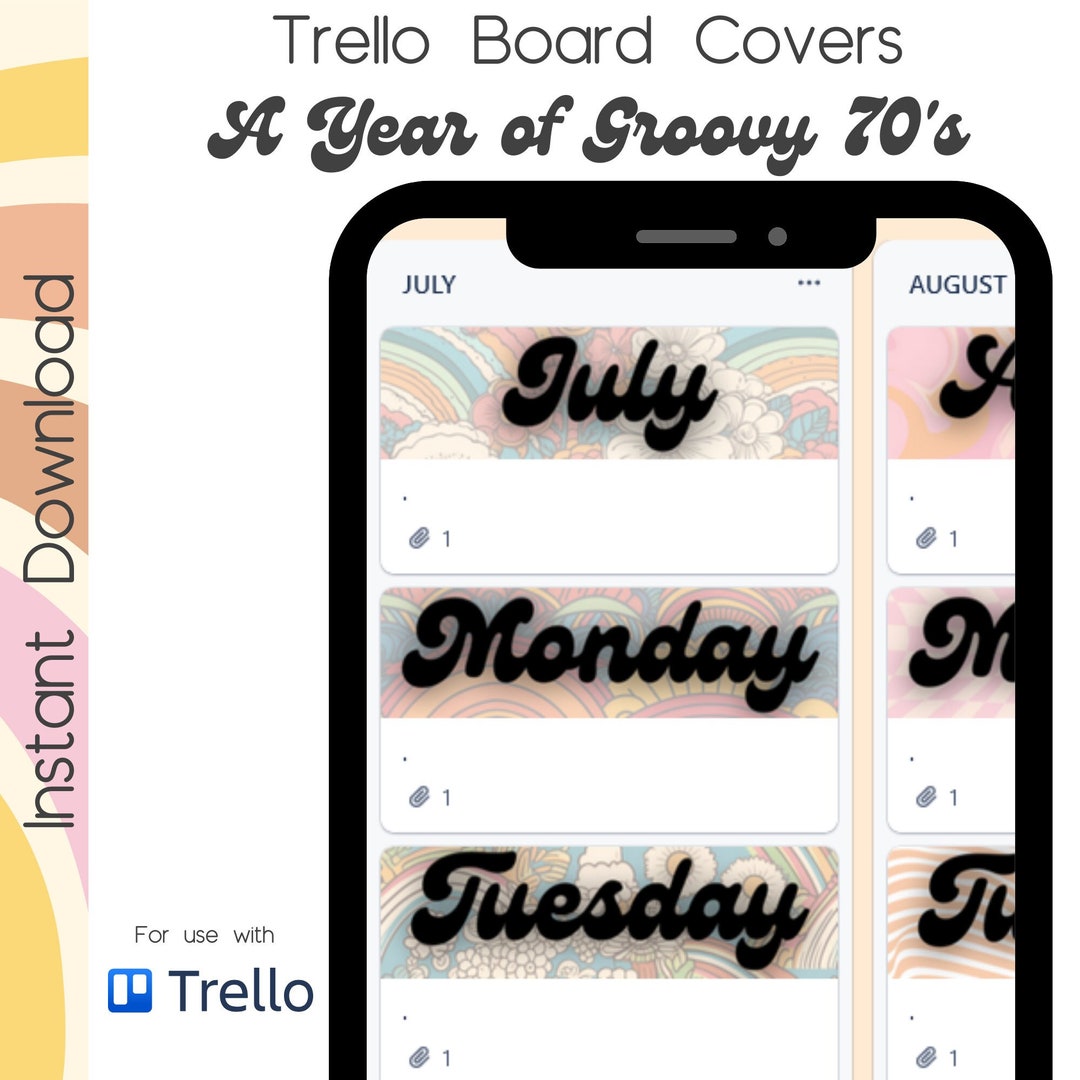 Groovy Trello Board Cover Templates - Instantly Transform Your Workflow ...