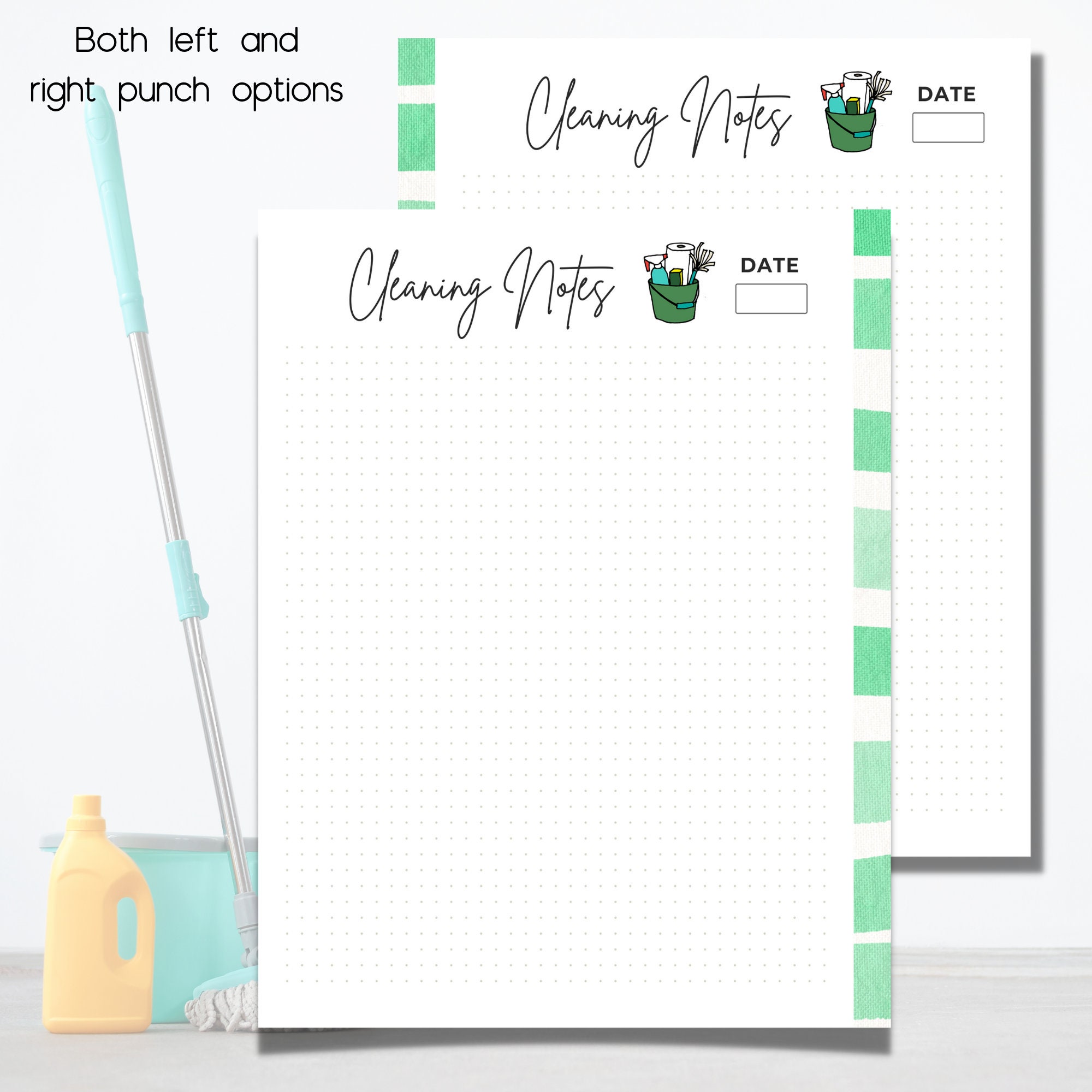 Cleaning Log Printable Cleaning Tracker Home Maintenance | Etsy