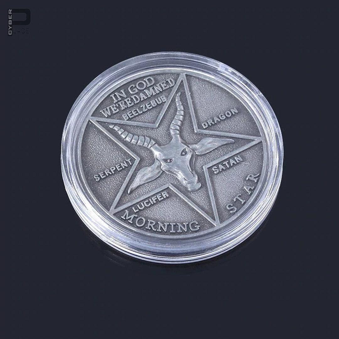 Lucifer Pentecostal Coin, Movie Lucifer Collect Coin Cosplay, Lucifer ...
