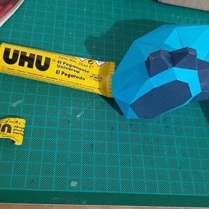 3D Lowpoly STITCH Papercraft TEMPLATE – Digital Character 3d Figurine ...