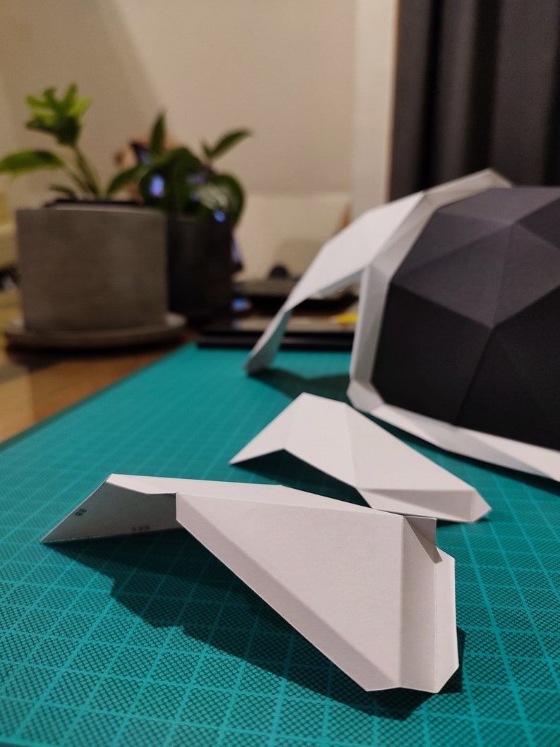 Outer Space PAPERCRAFT 3d Space HELMET Model - Digital Downloadable ...