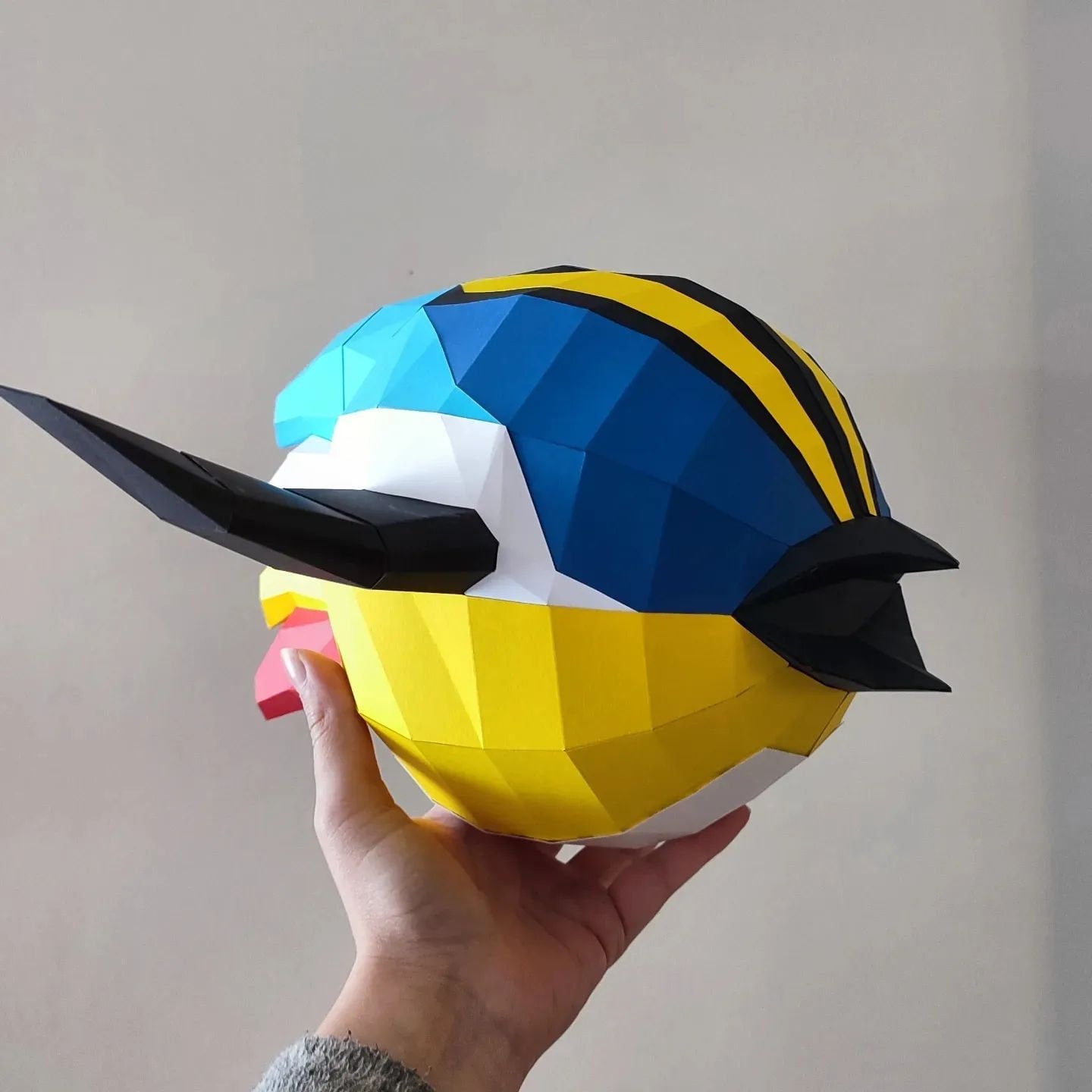 FIU Colored Bird & Mascot Pan American SANTIAGO Games Decor SCULPTURE ...