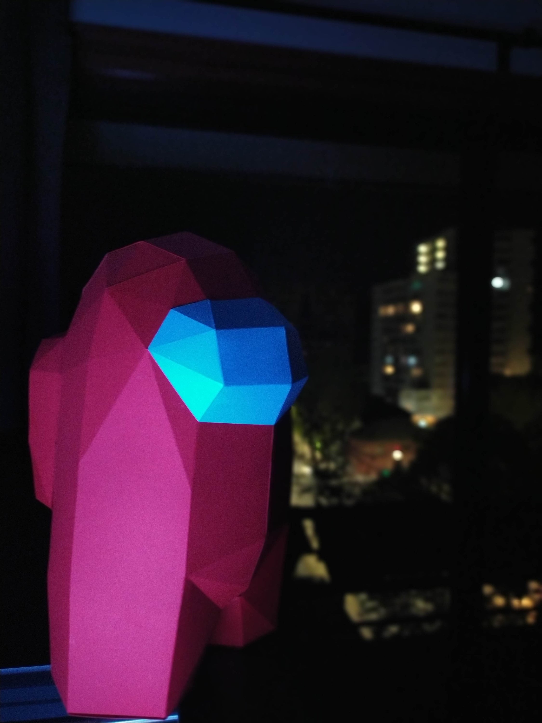 CREWMATE PAPERCRAFT Game Character 3d FIGURE - Digital Download Model ...