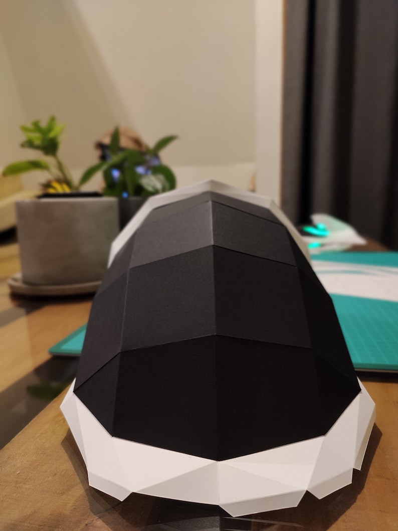 Outer Space PAPERCRAFT 3d Space HELMET Model - Digital Downloadable ...