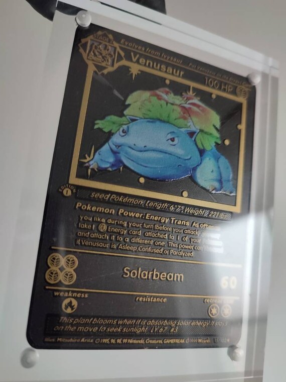 Shiny Venusaur Card