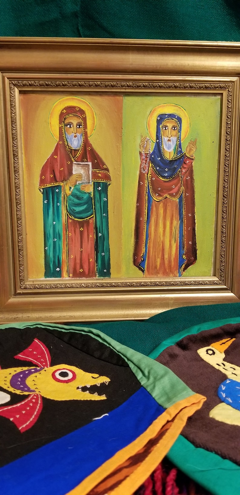Coptic Art From Ethiopia Circa 1950 - Etsy