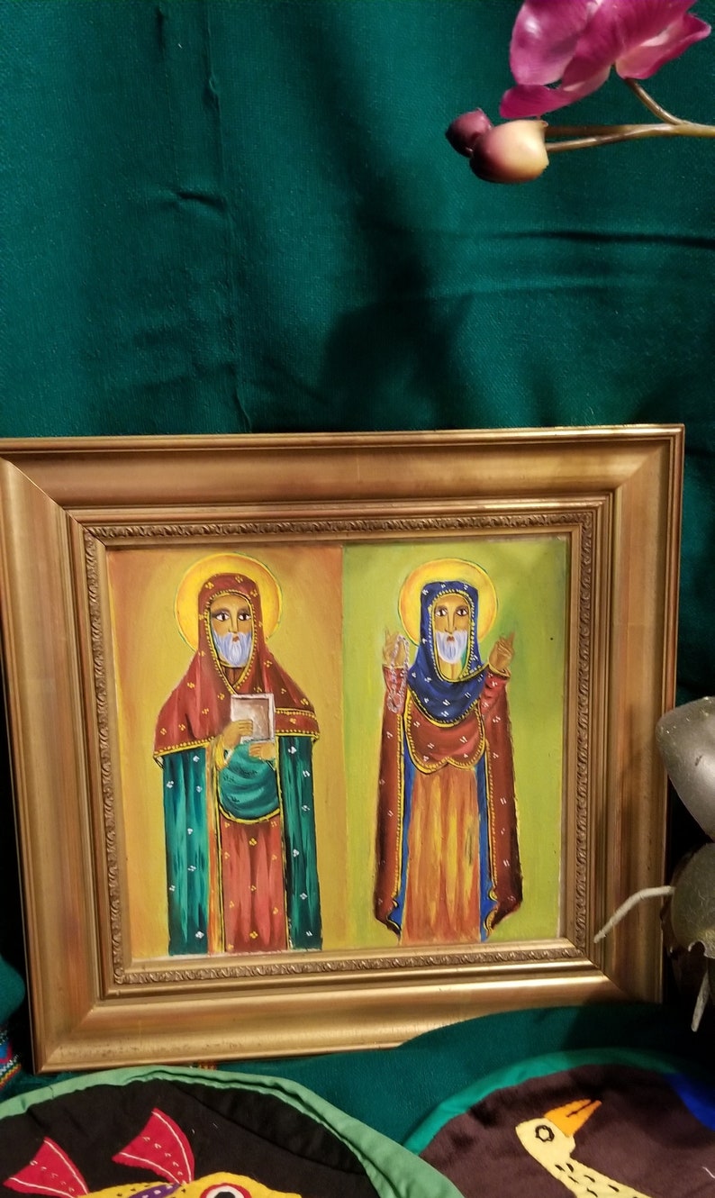 Coptic Art From Ethiopia Circa 1950 - Etsy
