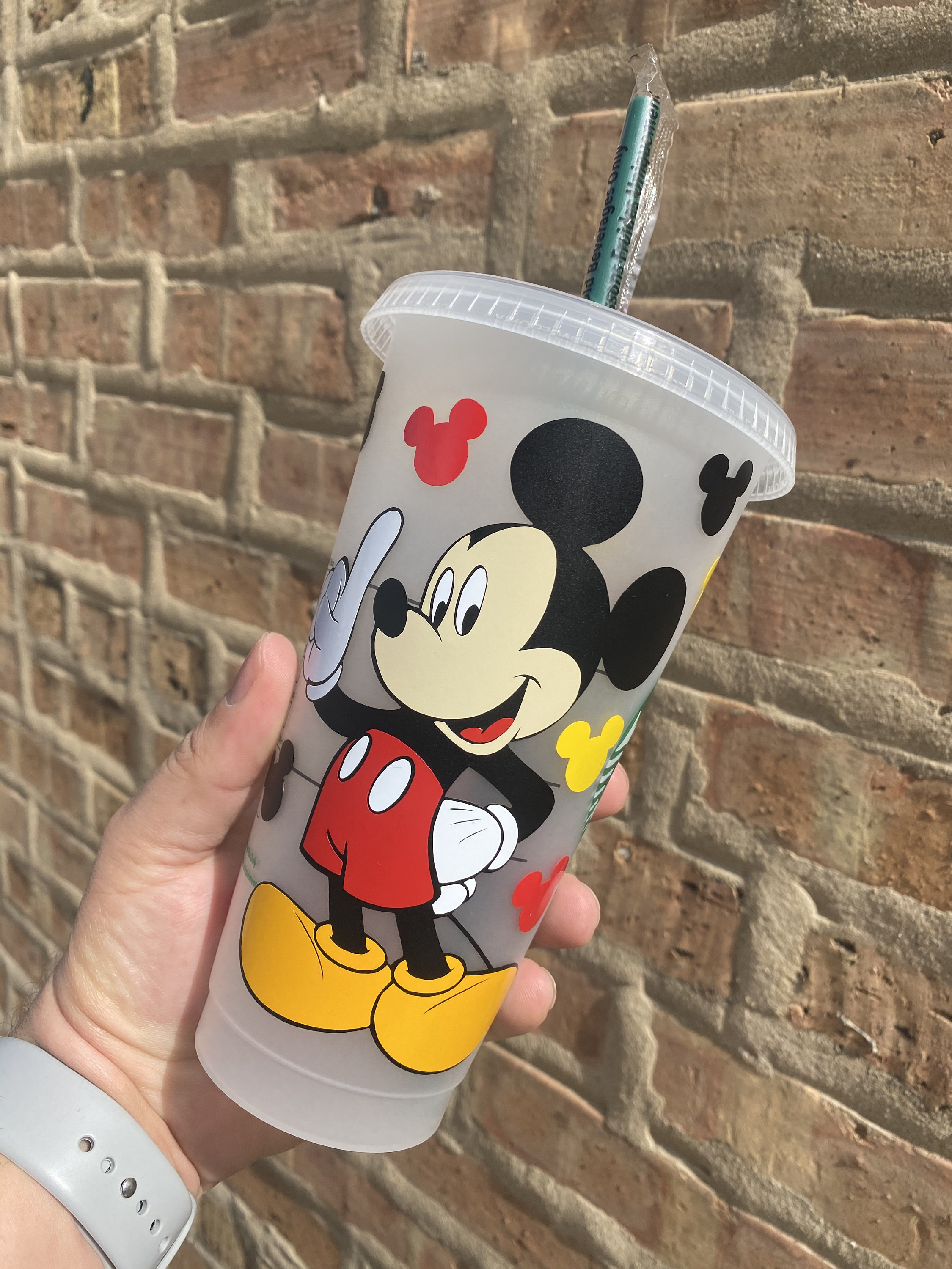 Mickey Mouse / Mickey Mouse Cup / Starbucks Cup / Disney Cup / | Etsy