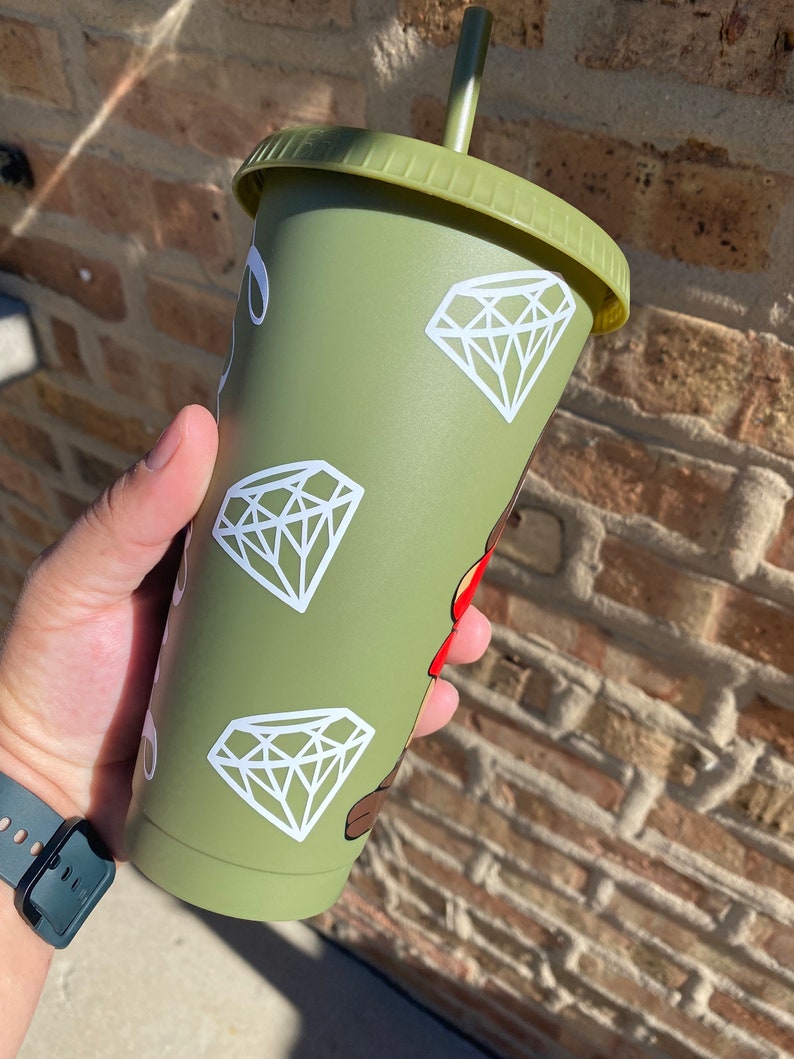 Grumpy Dwarf Custom Personalized Reusable Cold Cup Mug | Etsy