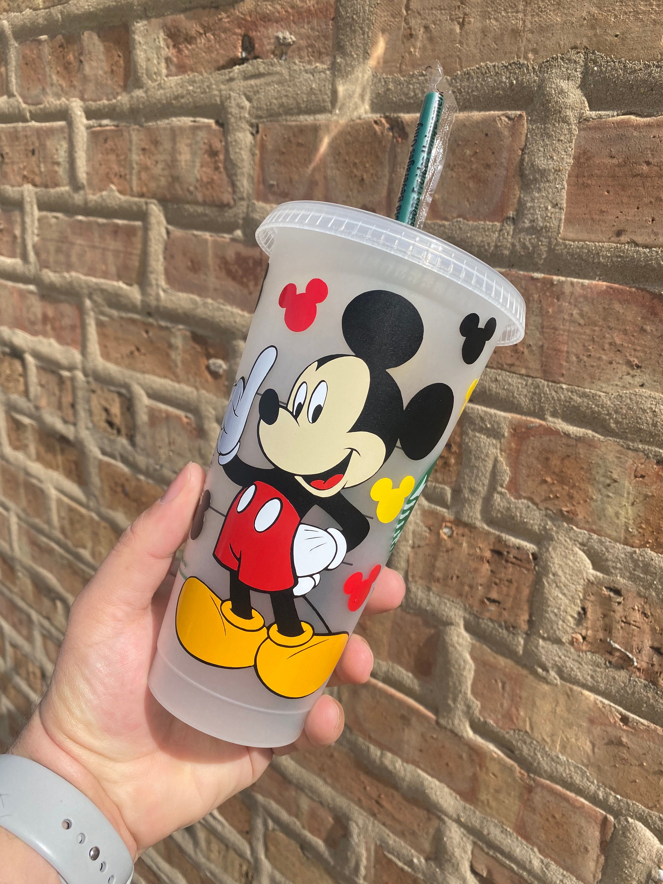 Mickey Mouse / Mickey Mouse Cup / Starbucks Cup / Disney Cup / | Etsy