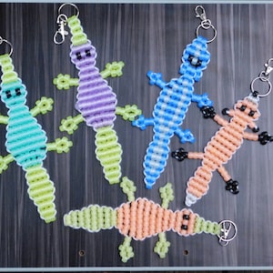 Beaded Animal Keychain | Glow in the Dark Animals | Pony Bead Animals ...