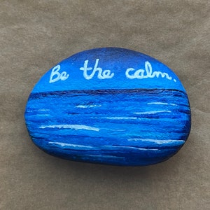 Positive Affirmation Rocks, Be Positivity Rocks, Painted Affirmation ...