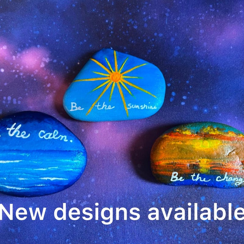 Inspirational Rocks - Etsy