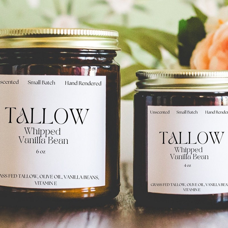 Unscented Tallow Hand Cream - Etsy