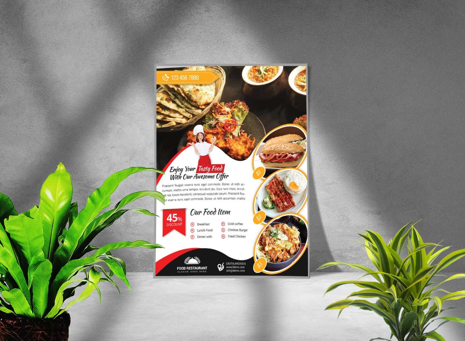 Simple Fast Casual Menu Templatecasual Restaurant Menu - Etsy