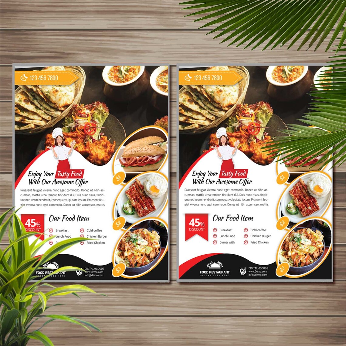 Simple Fast Casual Menu Templatecasual Restaurant Menu - Etsy