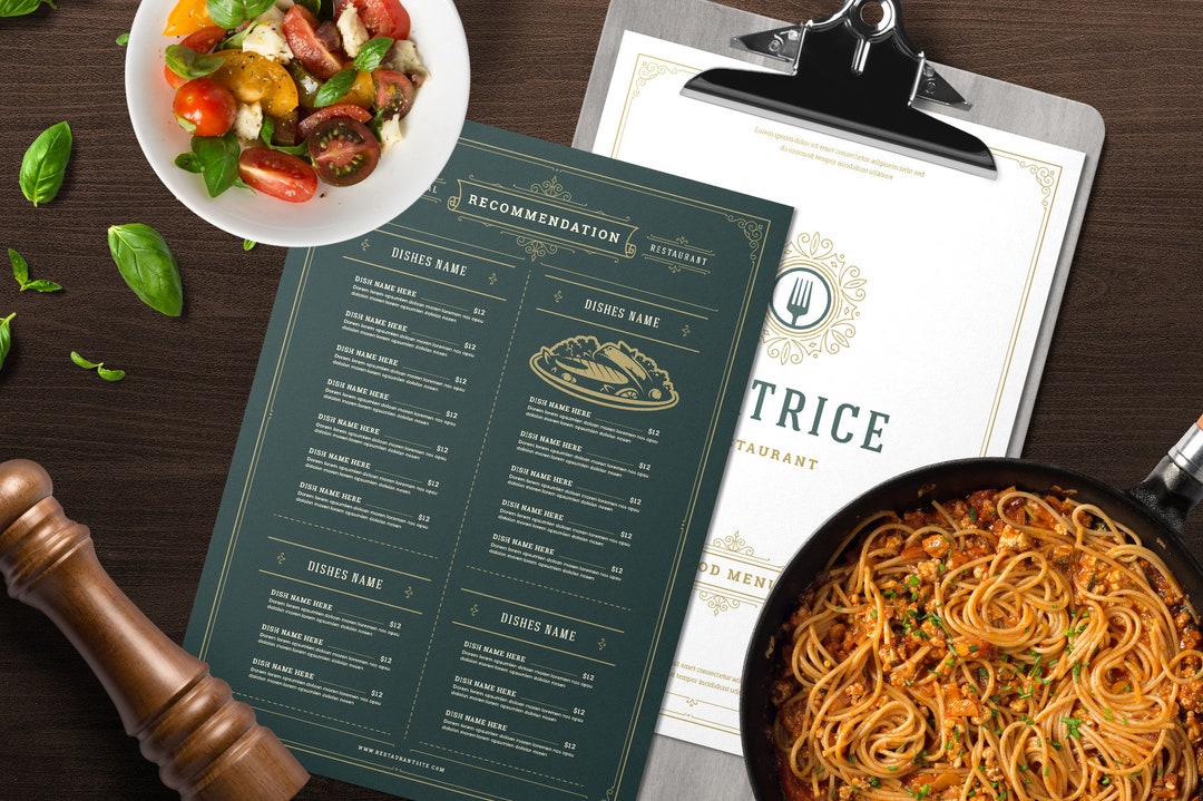 Food Menu Templates,printable Restaurant Menu Template,food Menu ...