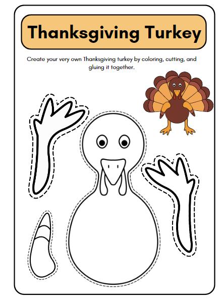 Thanksgiving Preschool Learning Pack | Thanksgiving Unit Study - Etsy