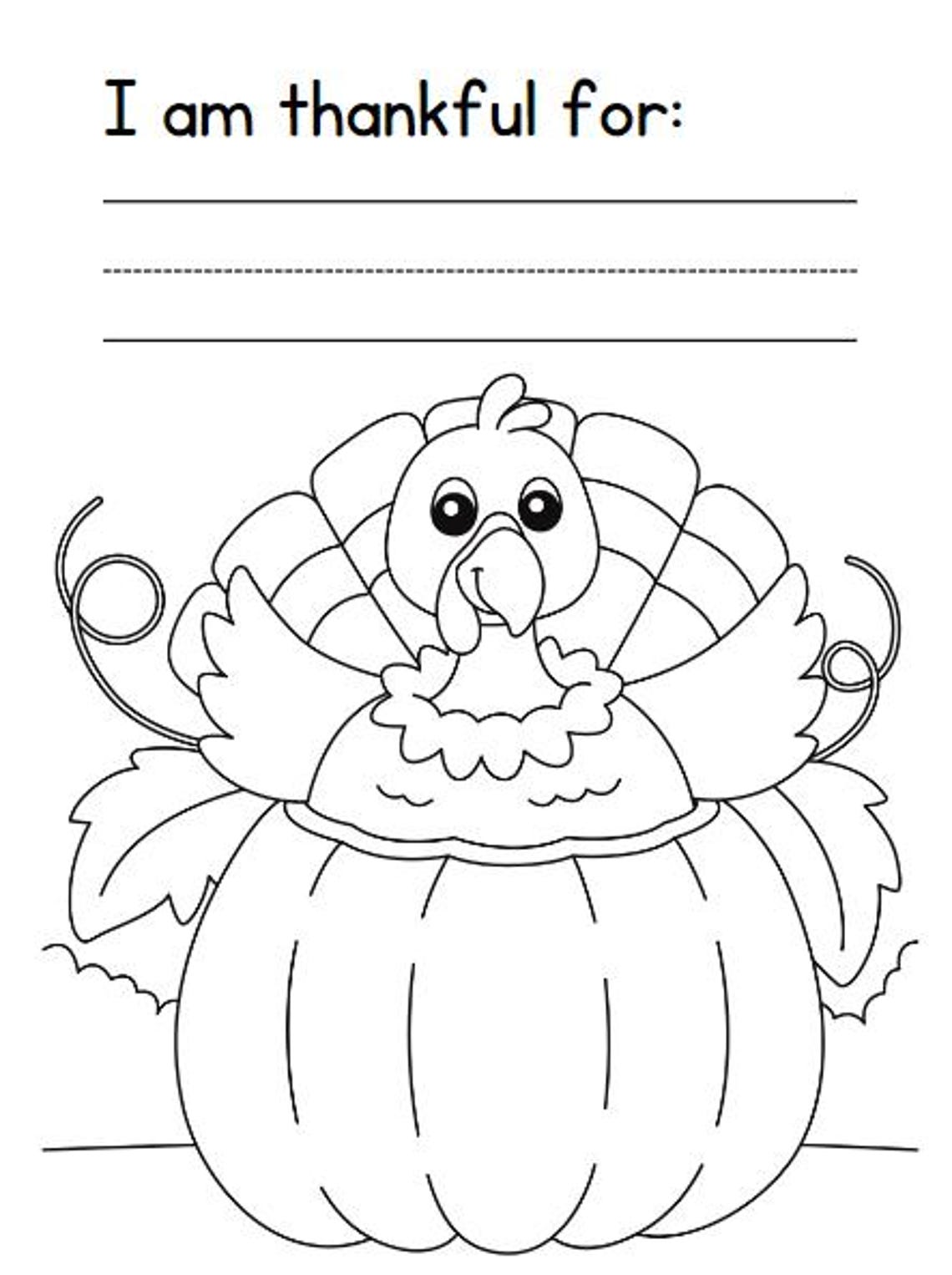 Thanksgiving Preschool Learning Pack | Thanksgiving Unit Study - Etsy