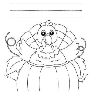 Thanksgiving Preschool Learning Pack | Thanksgiving Unit Study - Etsy
