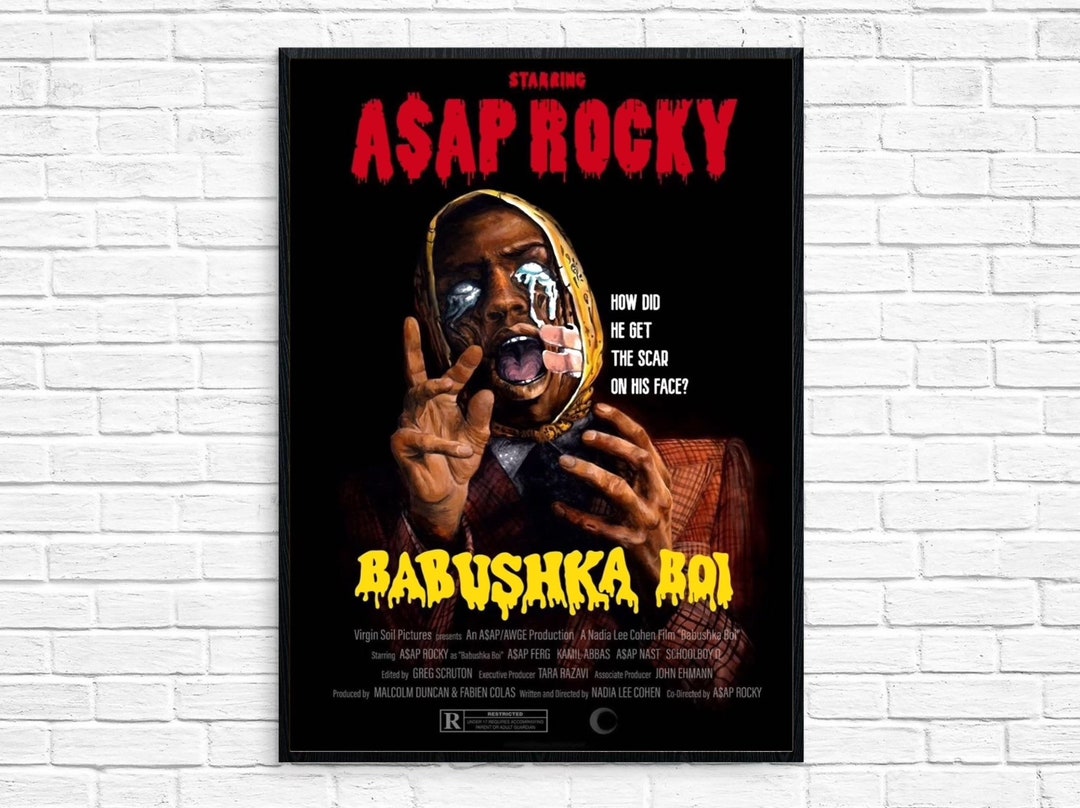 ASAP Rocky Babushka Boi Single Poster - Etsy Hong Kong