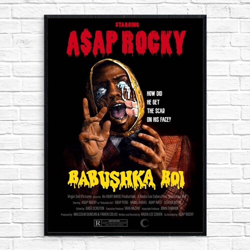 ASAP Rocky babushka Boi Poster - Etsy