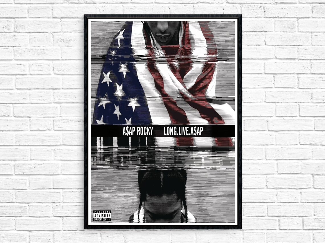 ASAP Rocky Long Live ASAP Album Poster - Etsy