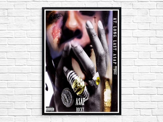 ASAP Rocky At Long Last ASAP Album Poster | Etsy