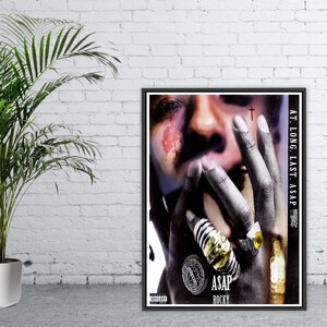 ASAP Rocky at Long Last ASAP Album Poster - Etsy Norway