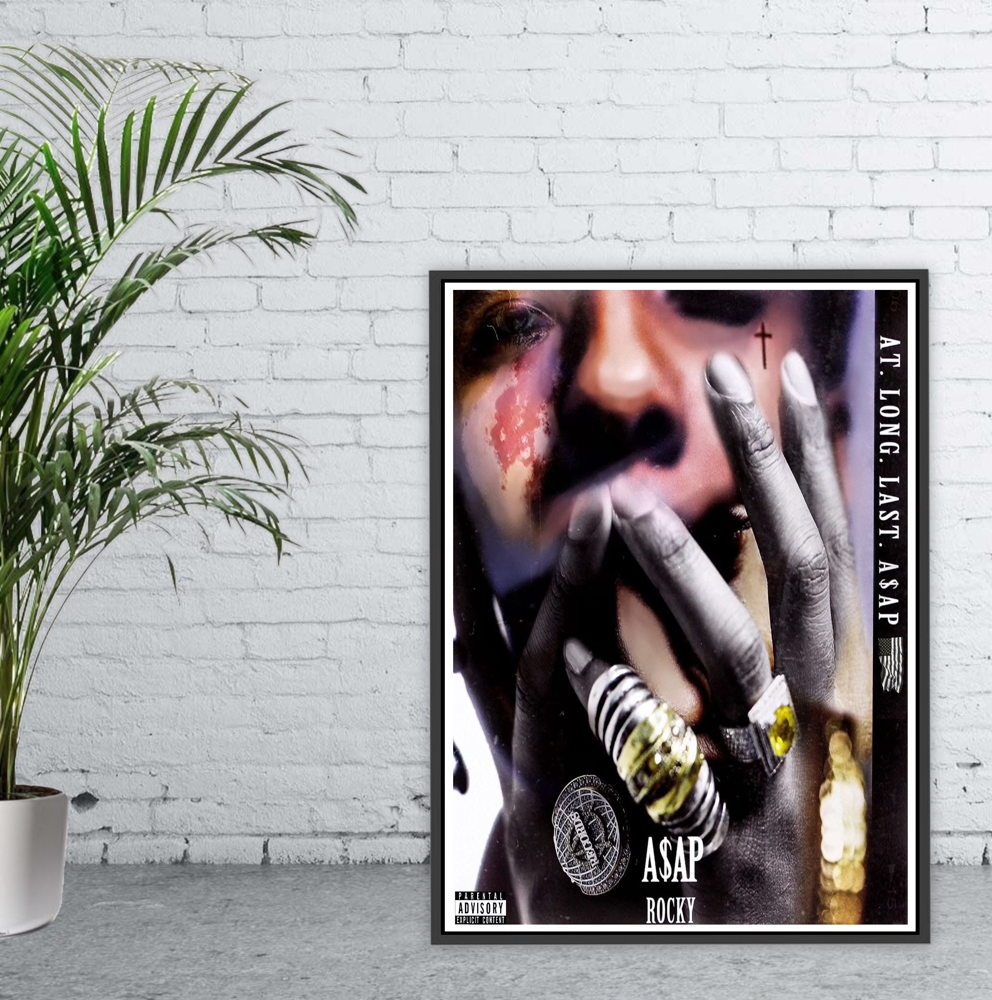 ASAP Rocky at Long Last ASAP Album Poster - Etsy Norway