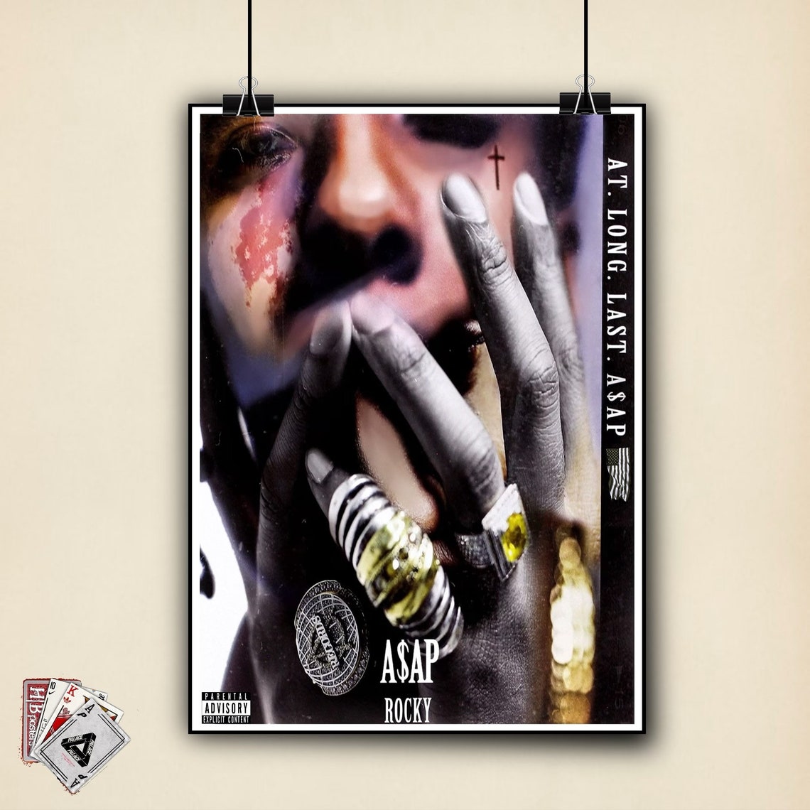 ASAP Rocky at Long Last ASAP Album Poster - Etsy Norway