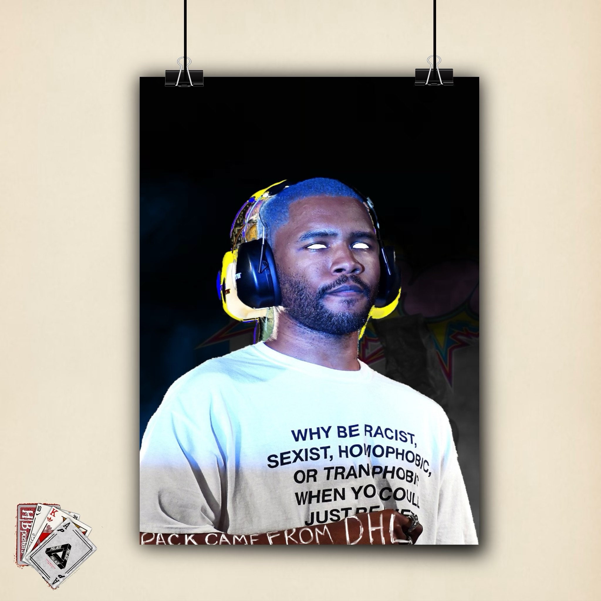 Frank Ocean - DHL Single Poster Designed & Sold By Aditya Kumar