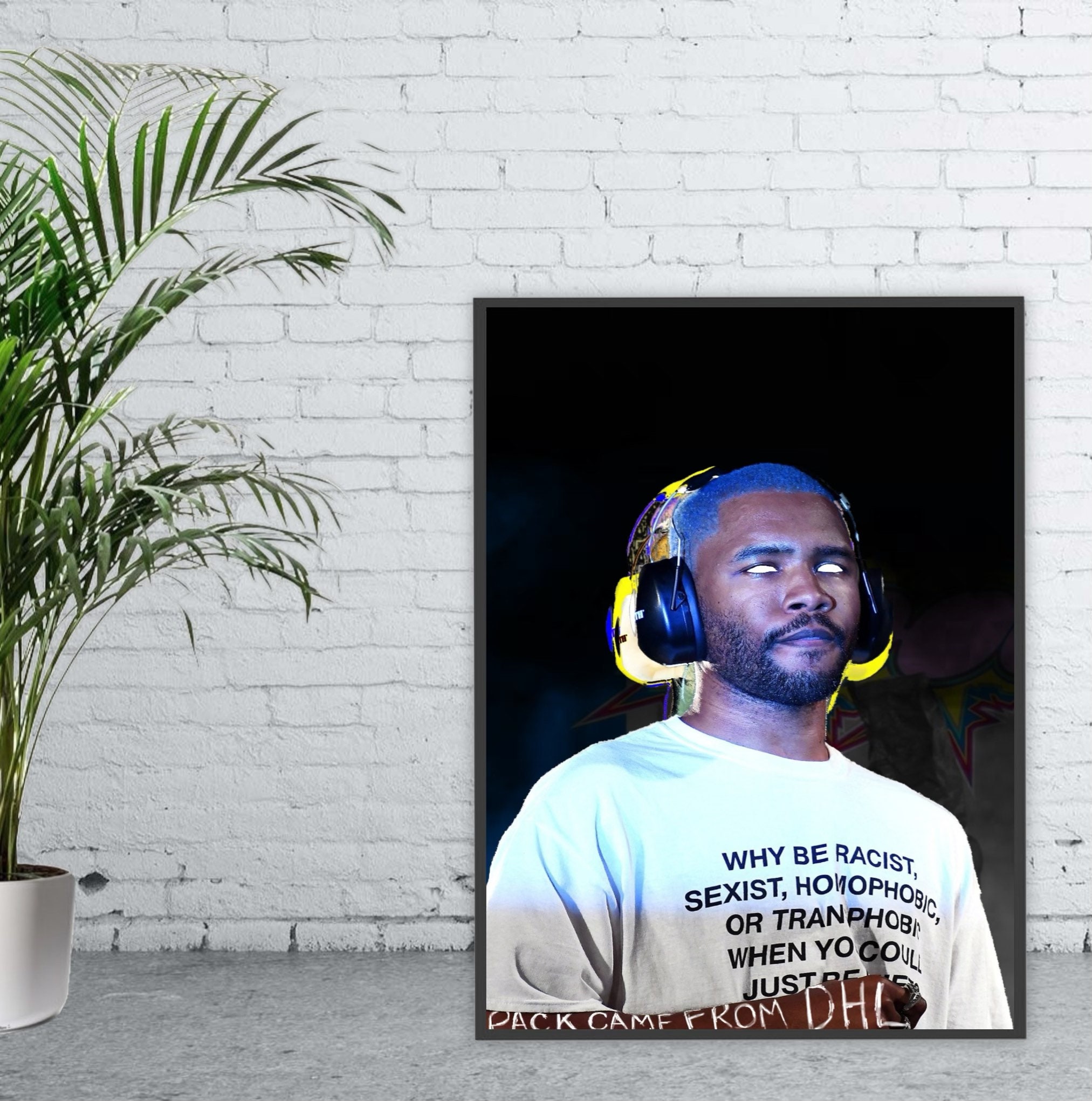 Frank Ocean - DHL Single Poster Designed & Sold By Aditya Kumar
