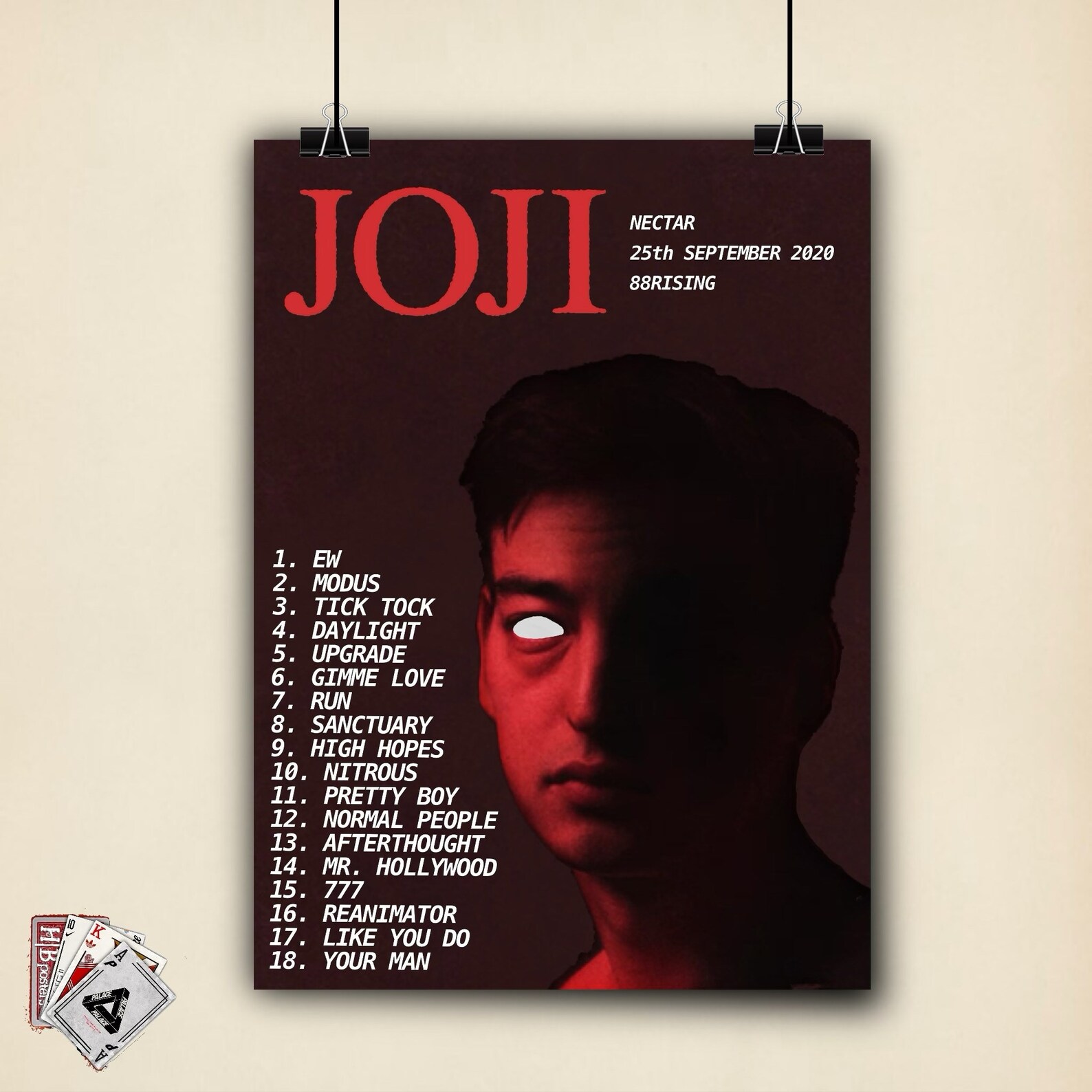 Joji Nectar Album Poster - Etsy