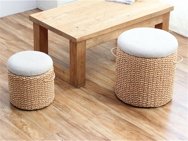 Japan Style Furniture Modern Simple Chair Solid Wood Rattan - Etsy