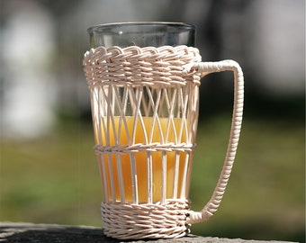 Rattan Cup Holder | Etsy