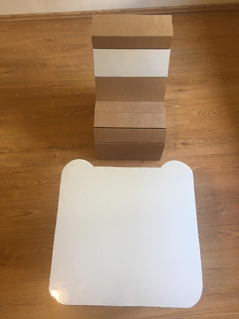 Cardboard Kids Chair. Gift for Kids. Foldable and Lightweight. Easy to ...