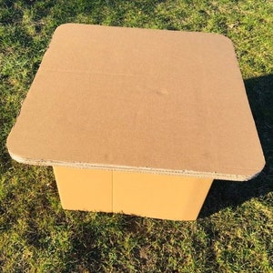 Cardboard Picnic Table. Camping Table. 100% Recyclable and Eco-friendly ...